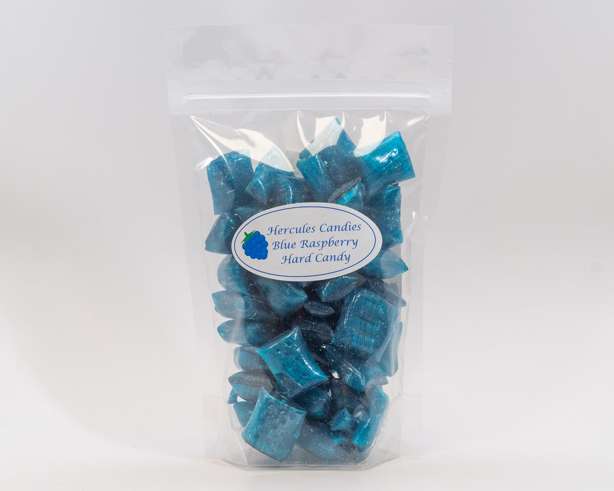 Blue Raspberry Hard Candy – Hercules Candy and Chocolate Shop