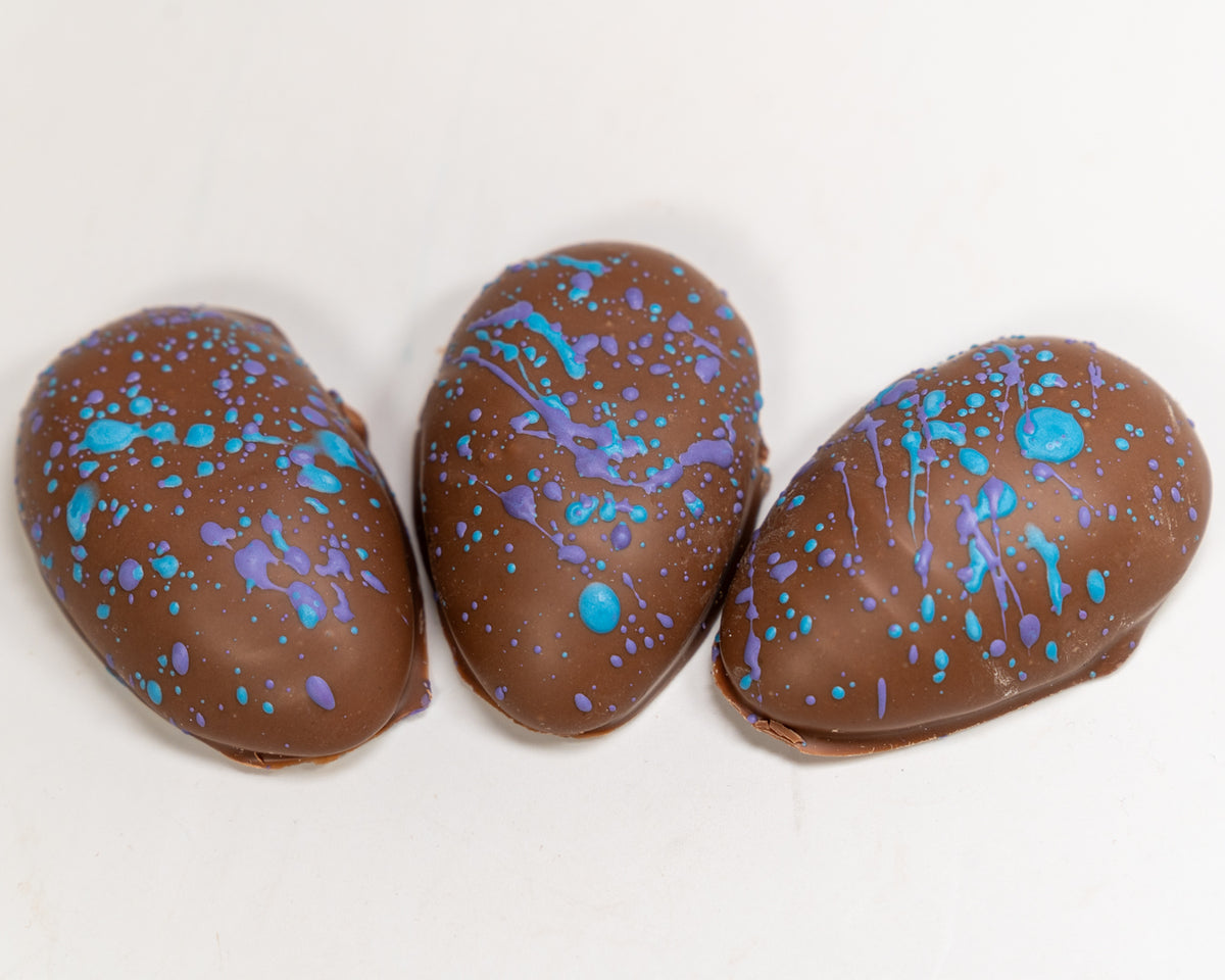 Blue Raspberry Cream Eggs – Hercules Candy and Chocolate Shop