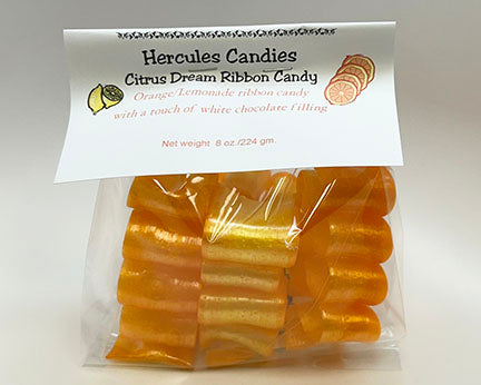 Citrus Dream Ribbon Candy – Hercules Candy and Chocolate Shop