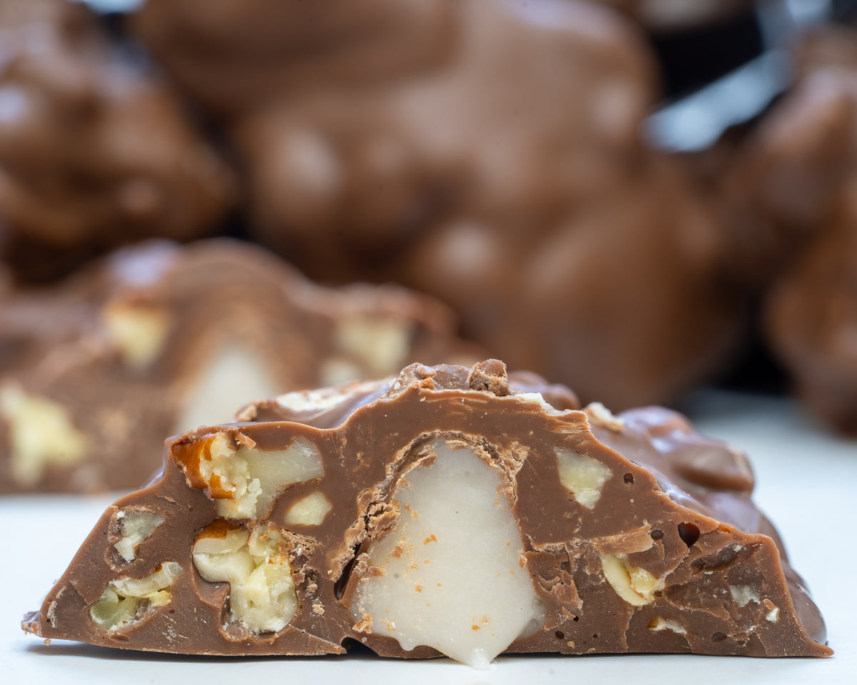 Maple Pecan Cluster Bar – Hercules Candy and Chocolate Shop