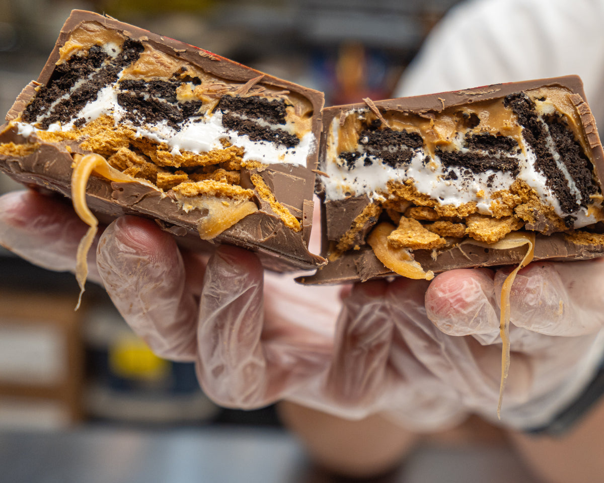 Mega Stuffed Chocolate Bar (limited edition) – Hercules Candy and ...