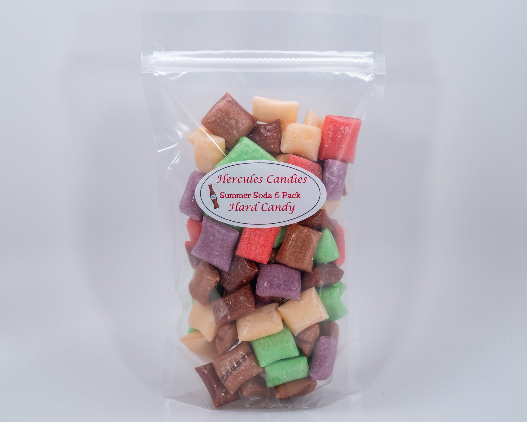 Summer Soda 6 Pack Hard Candy – Hercules Candy and Chocolate Shop