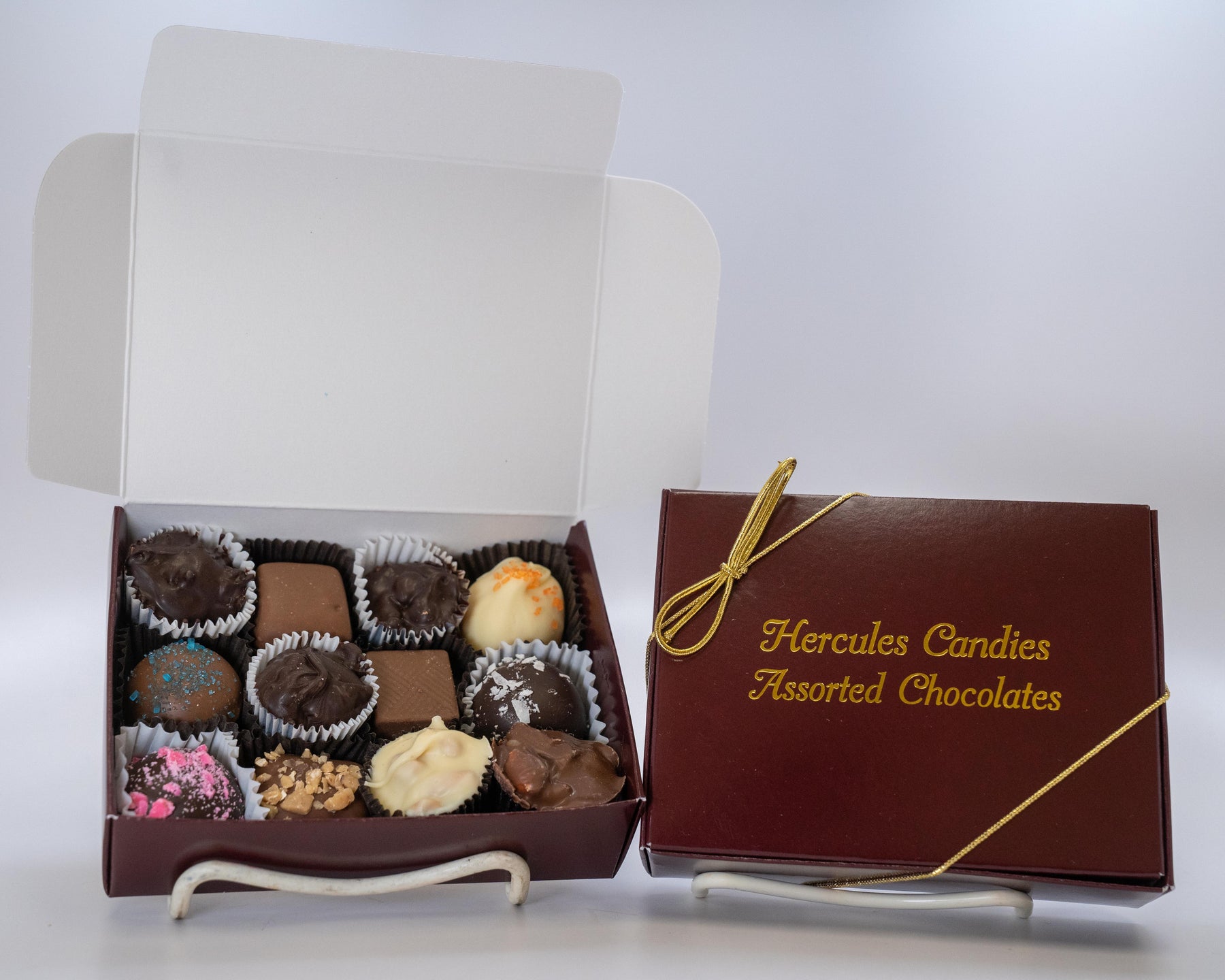 Assorted Chocolates 5 ounces – Hercules Candy and Chocolate Shop