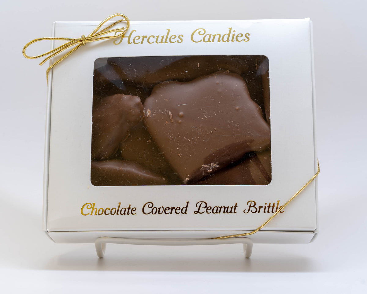 Chocolate Covered Brittles – Hercules Candy and Chocolate Shop