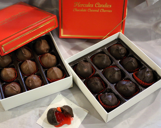 Chocolate covered cherries – Hercules Candy and Chocolate Shop