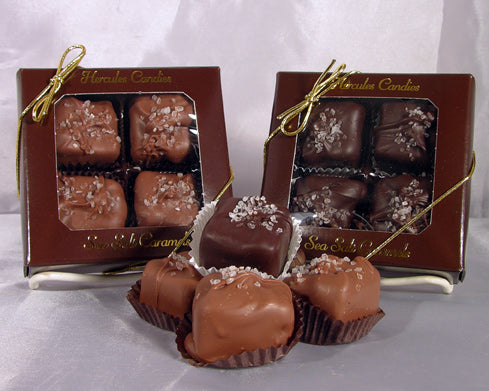 Sea Salt Caramels – Hercules Candy and Chocolate Shop